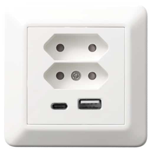 Internasjonalt møte om stikkontakter med USB-uttak i kombinasjon ...