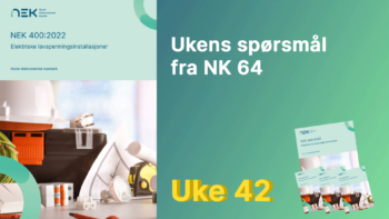 Ny samling grafiske symboler - Norsk Elektroteknisk Komite (NEK)